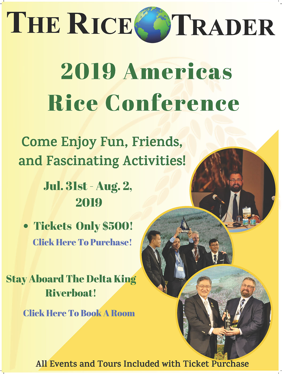 TRT America Conference 2019, Sacramento - The Rice Trader